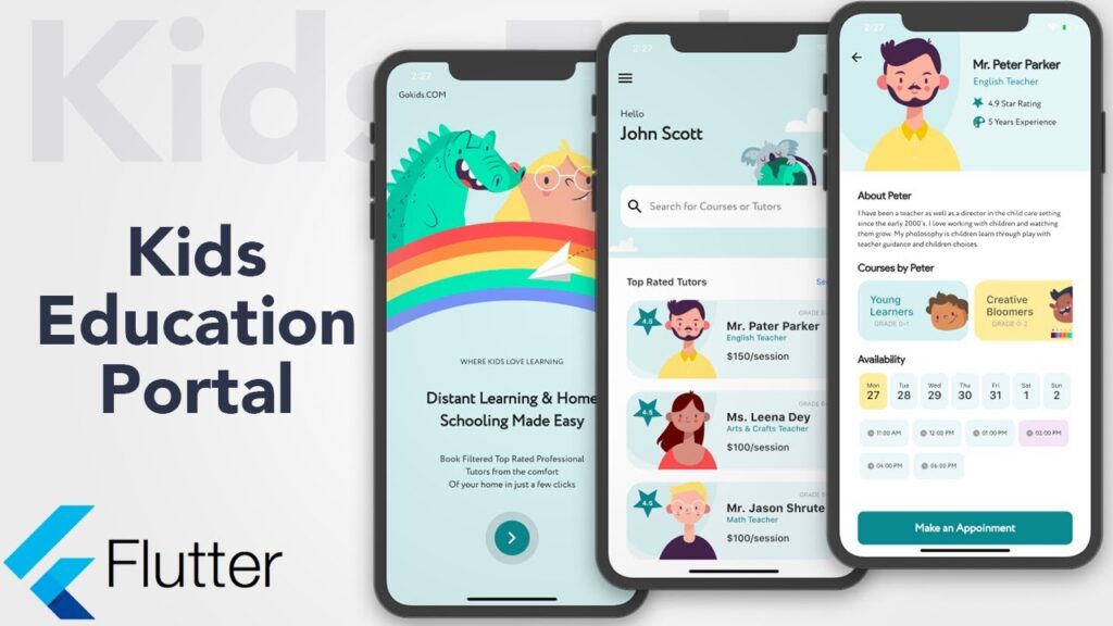 How Flutter can help you build engaging and interactive educational ...
